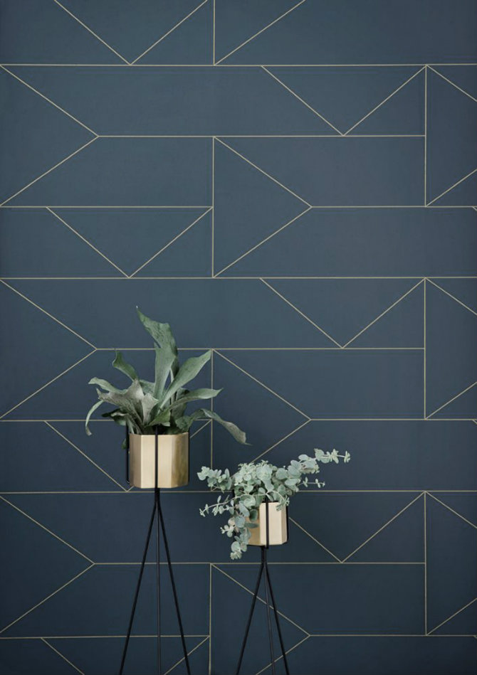 Pattern Wallpaper Solutions for Your Living Rooms Ideas