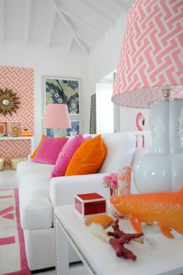 Summer Colors to Use in Your Living Room