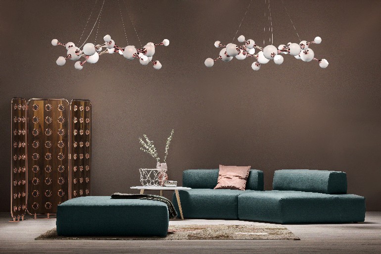 10 graceful living room ideas with copper details