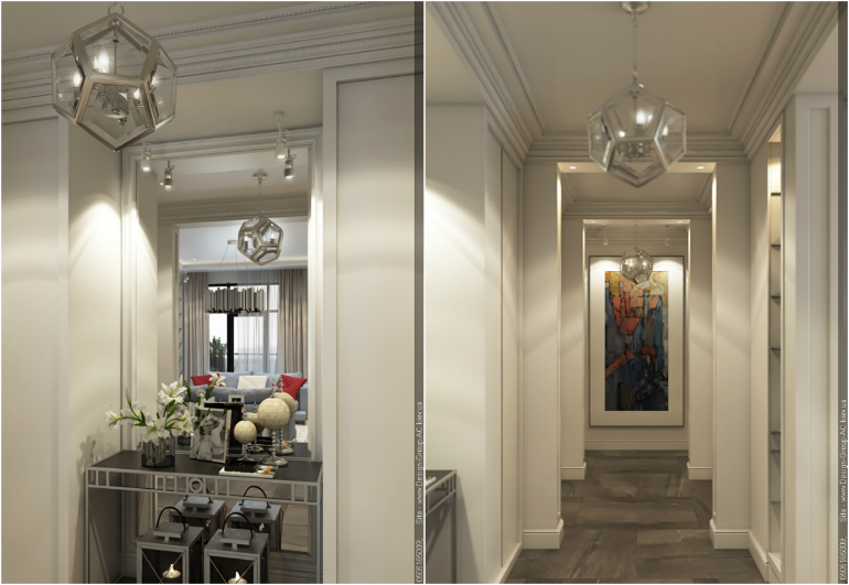 Silver Living Room Wonderland in Kiev