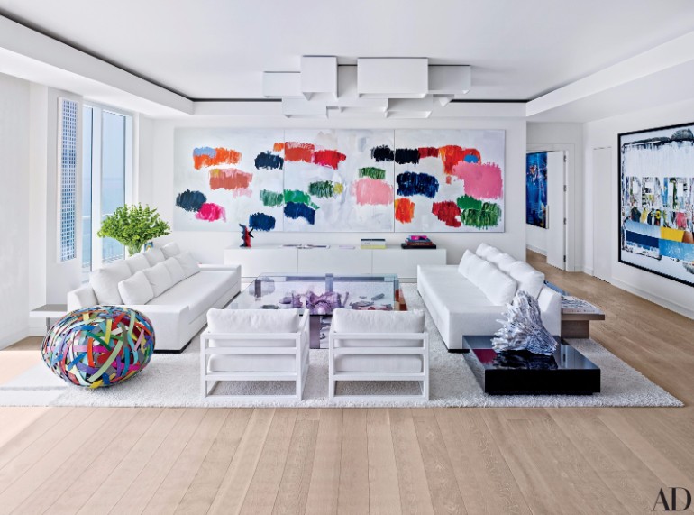 Fall in Love with These Luxury White Living Rooms