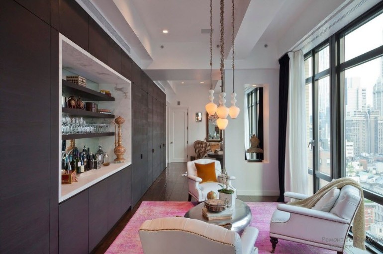 Home Bar Design Ideas For a Stylish Modern Living Room