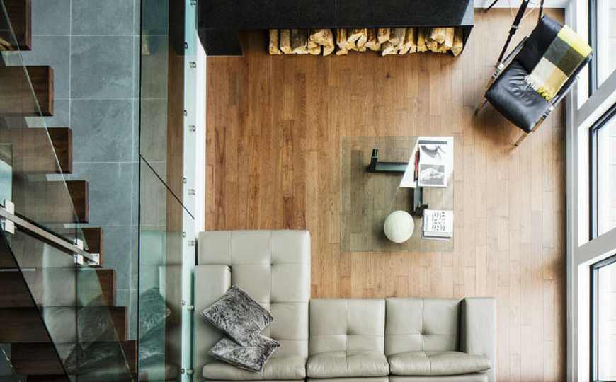 Bird's-Eye Views: 6 Contemporary Living Rooms As Seen From Above