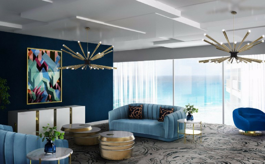 6 Luxury Living Room Ideas with incredible lighting designs