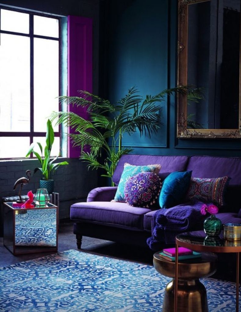 Introducing Pantone Ultra Violet In Your Living Room Decor