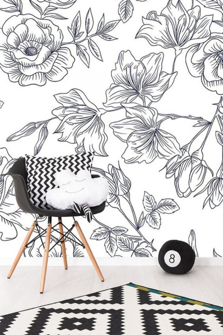 Living Room Corners: Patterned Wallpapers You Will Fall In Love With