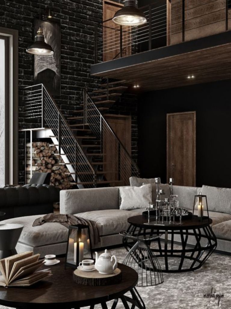 Loft Living Rooms Which Creates Freedom and Creativity
