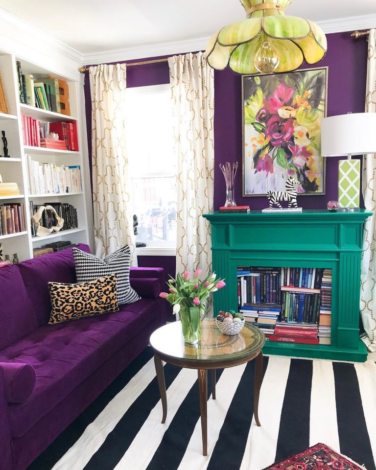 10 Living Room Designs With Colorful Sofas For Bold Design Lovers