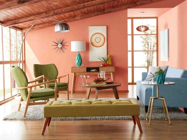Get a 50s décor Living Room in 5 steps!